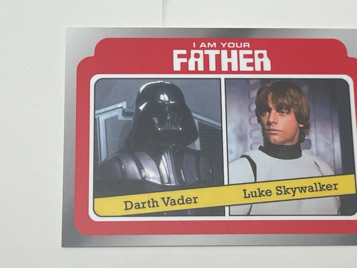 Darth Vader And Luke Skywalker I Am Your Father Star Wars Diorama I Am