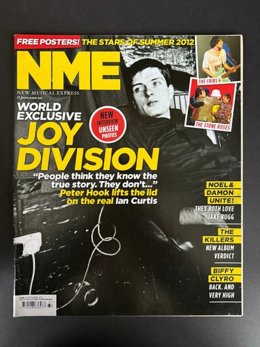 NME Magazine 15th September 2012 World Exclusive Joy Division Ian ...
