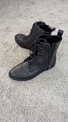 Matt & Nat Morton Combat Boots Size 7 Womens Vegan Leather Lightly Used ...