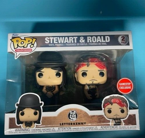 FUNKO POP! TELEVISION- LETTERKENNY - STEWART & ROALD- 2 Pack- GAMESTOP ...