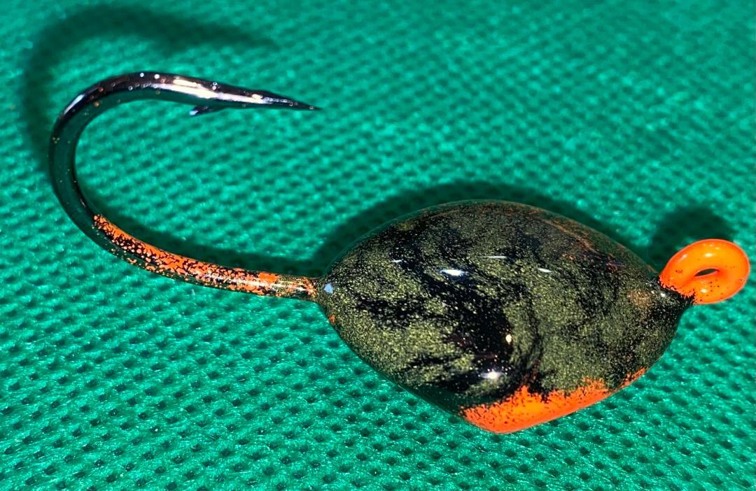 12 TOG JIGS 2x STRONG HOOK ROE CRAB tautog jig heads blackfish 1/2 3/4 ...