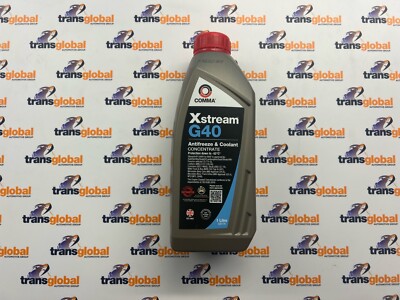 Xstream G40 Coolant & Antifreeze 1L - Concentrated - COMMA XSG401L ...