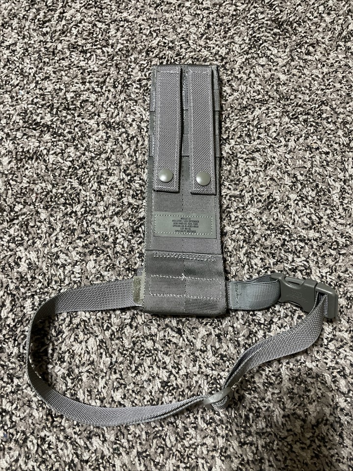 US MILITARY MOLLE II Leg HOLSTER EXTENDER Extension NSN: 8465-01-524 ...