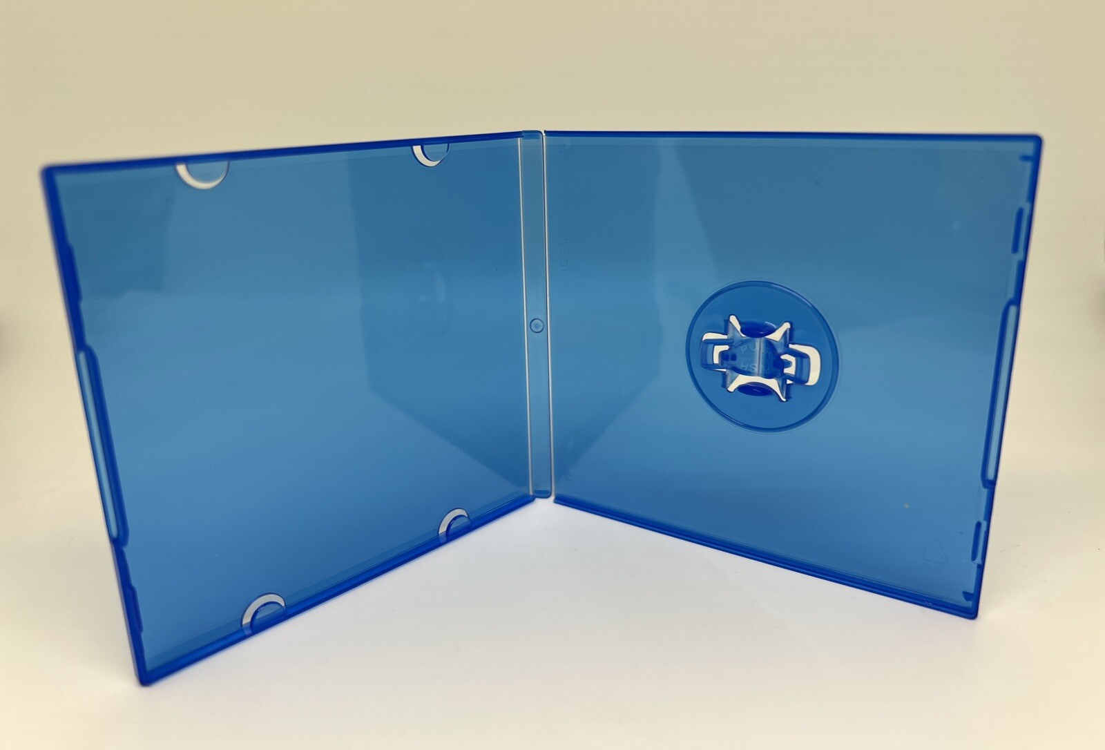 10 3.5" Mini Single Poly CD Case for 3" (8MM) Mini Disc, Sleeve, Blue ...