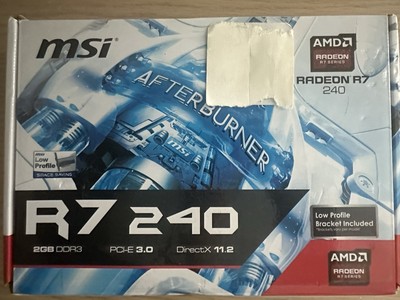 MSI AMD Radeon R7 240 2GB DDR3 64b PCIe GPU Video Card | eBay