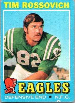 Tim Rossovich 1971 Topps #116 Philadelphia Eagles | eBay
