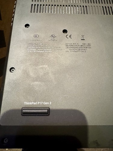 Lenovo ThinkPad P17 Gen 2 17” Mobile Workstation - i7-11800H, 64GB RAM ...