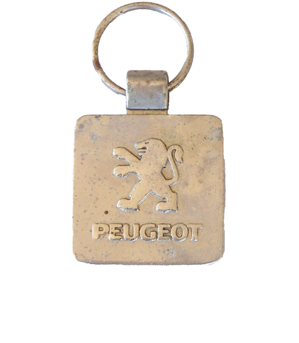 OLD CITY PEUGEOT MOTOR CAR DEALERSHIP NORTH MELBOURNE ACRYLIC KEY CHAIN ...