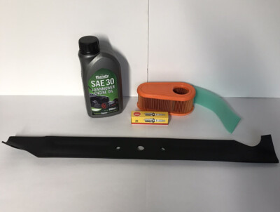 Hayter Harrier 48 Pro Service Kit & Blade With Genuine Briggs Air ...