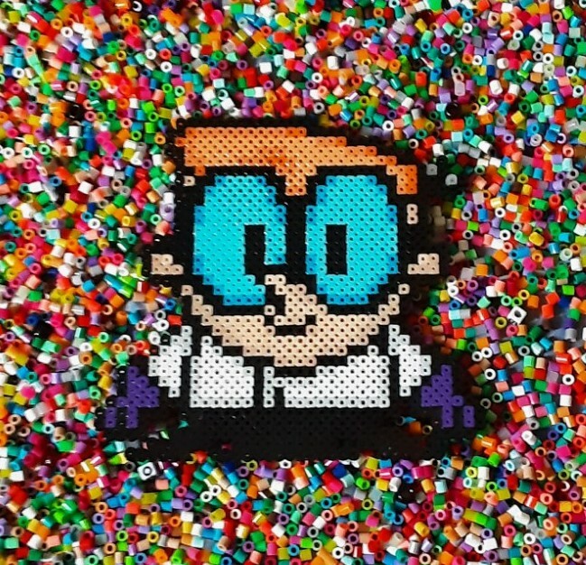 Dexter Perler Bead Pixel Art | eBay