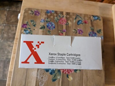 XEROX 108R00493 Staple Cartridge 15,000 Staples Total, 3 Cartridges In ...