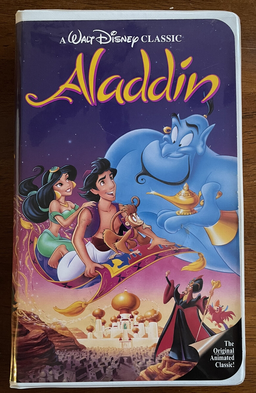 Aladdin black diamond vhs tape (VHS, 1993) 717951662033| eBay