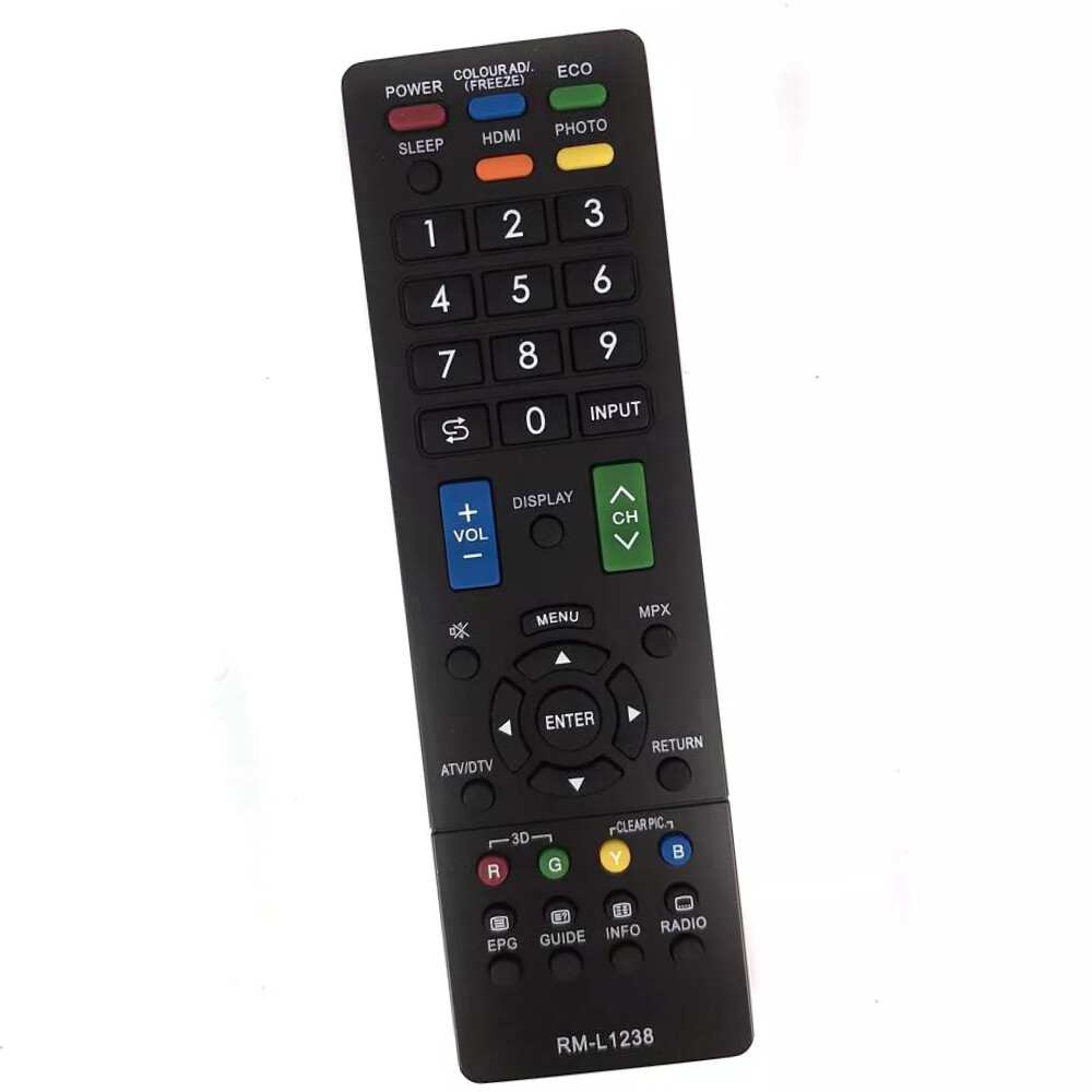 New Replace RM-L1238 For Sharp LED LCD TV HD Plasma Replacement Remote Control | eBay