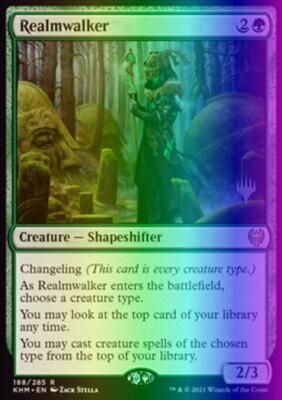 MTG Magic the Gathering Realmwalker (188p/169) Kaldheim Promos LP FOIL ...