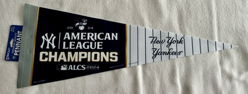 NY YANKEES AL CHAMPIONS PENNANT 2024 ALCS POSTSEASON PLAYOFF WORLD ...