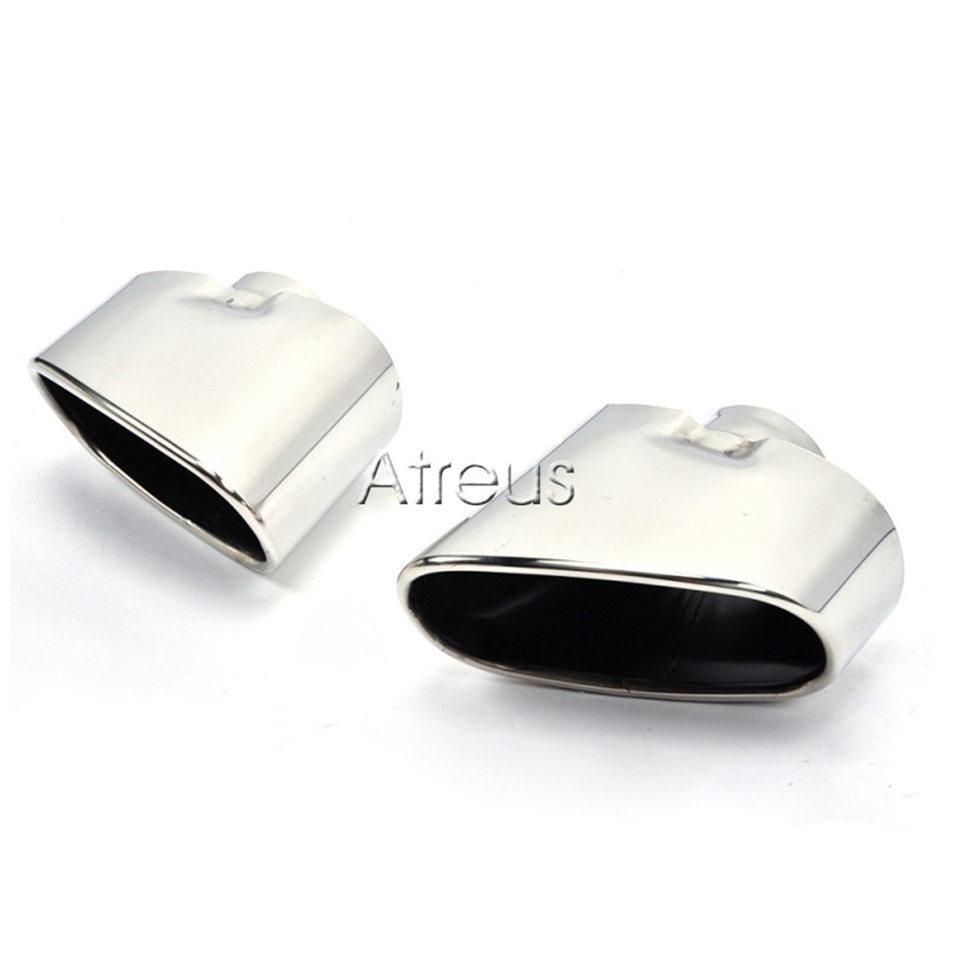Car Exhaust Tips for BMW X5 E53 E70 2000-2016 Stainless Steel Muffler ...