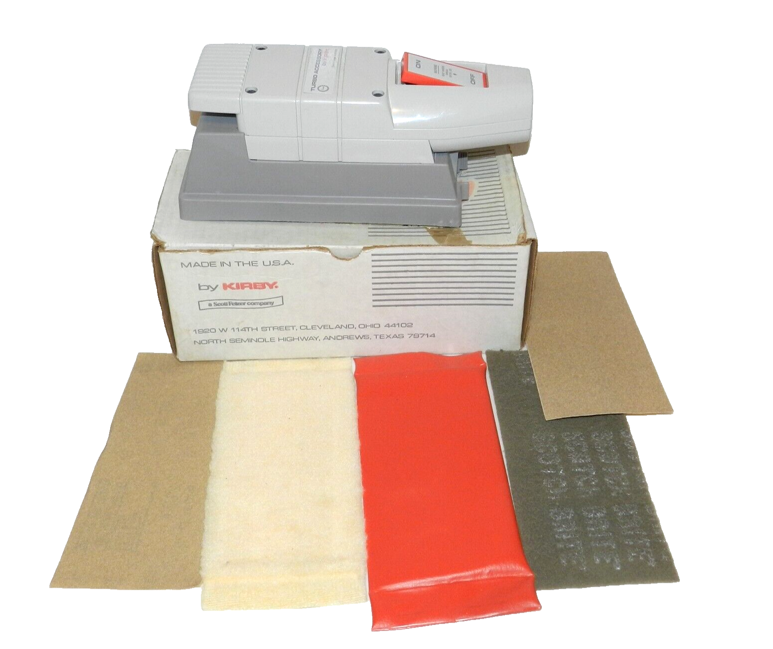 Kirby Turbo Accessory Kit Generation 3 G3 Sander Polisher Scrubber ...