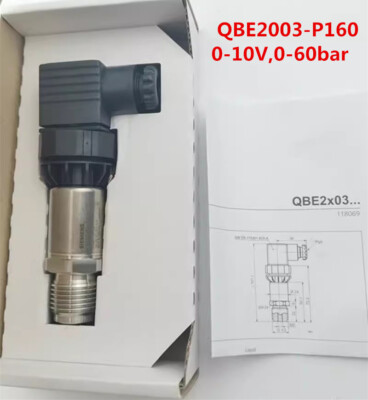 1pcs SIEMENS Liquid Air Water Pressure Transmitter QBE2003-P160 (0-10V ...