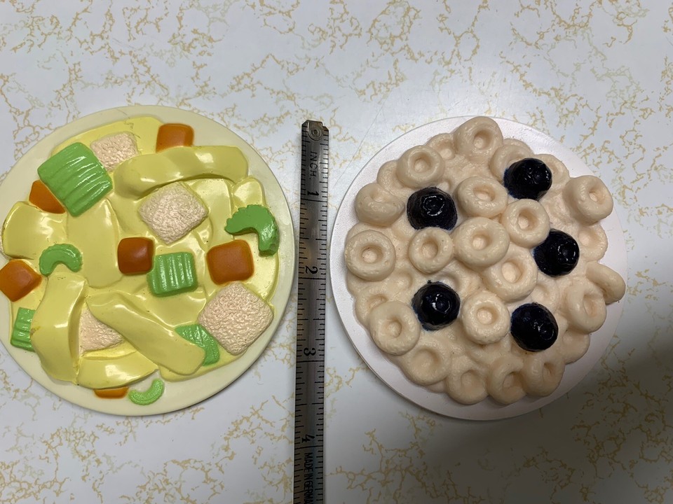 MELISSA & DOUG Play Food Fill Em Up Bowls Cereal Cheerio’s Chicken ...