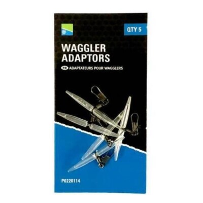 PRESTON WAGGLER FLOAT ADAPTORS COARSE FISHING FLOAT ADAPTOR 5 PER PACK ...