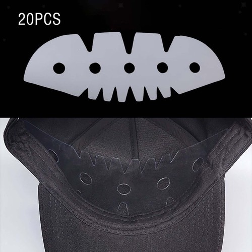 20x Baseball Cap Liners Portable Absorbent Sweat Liner for Adult ...