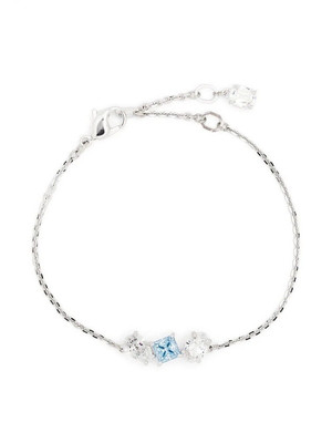 New in Box 100% SWAROVSKI Brand 5668359 Rhodium Blue Crystal Mesmera ...