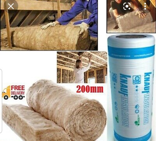 Knauf insulation Loft roll Mineral wool 150mm | eBay UK