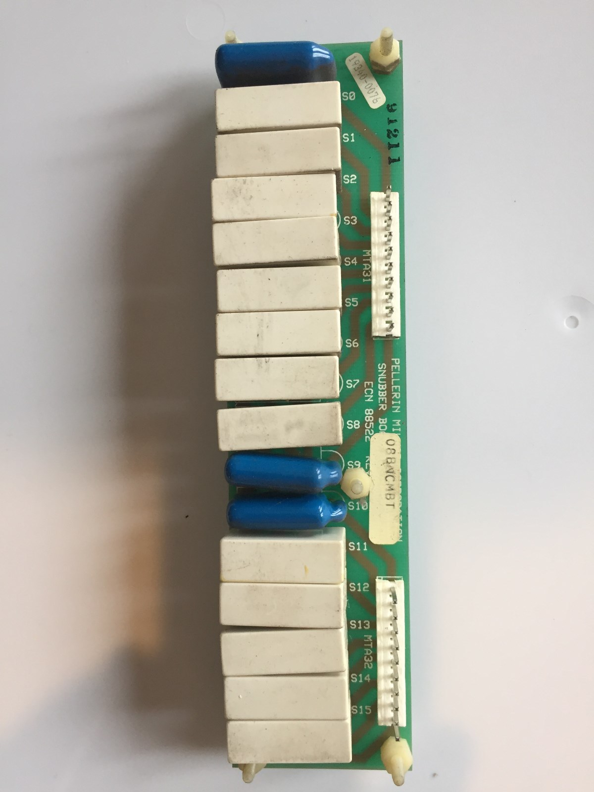 Milnor Snubber Board 08BNCMBB / 08BNCMBT | eBay