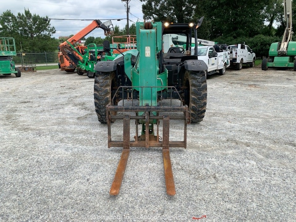 2015 JCB 507-42 42' 7,000 lbs Telescopic Reach Forklift Telehandler ...