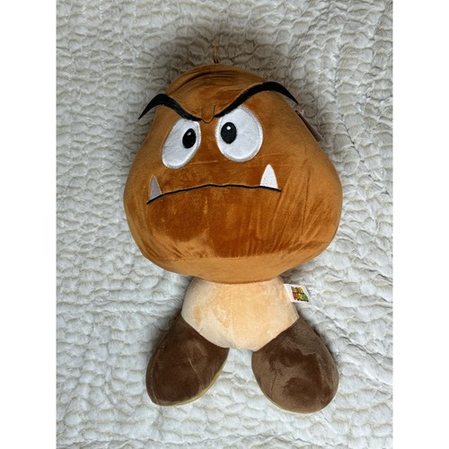 Official Nintendo Super Mario Goomba 15” Plush Doll Toy | eBay