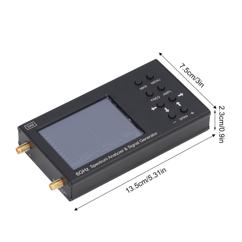 Vector Network Analyzer 6GHz VNA Spectrum Antenna Tester Signal ...
