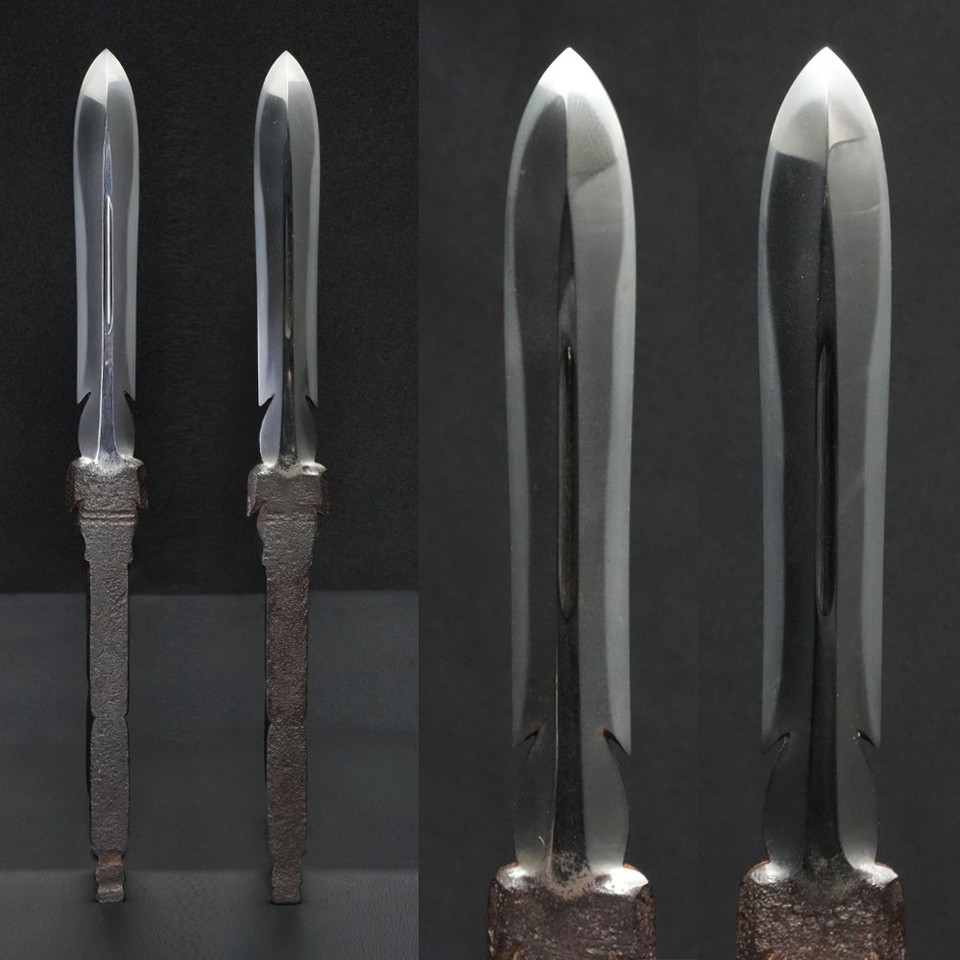 Japanese Spear Yari Sword Antique Nihontō Samurai Japan 八幡 Very Rare 5. ...