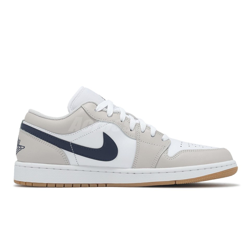 Nike Air Jordan 1 Low AJ1 Georgetown Men Casual Shoes Sneakers 553558 ...