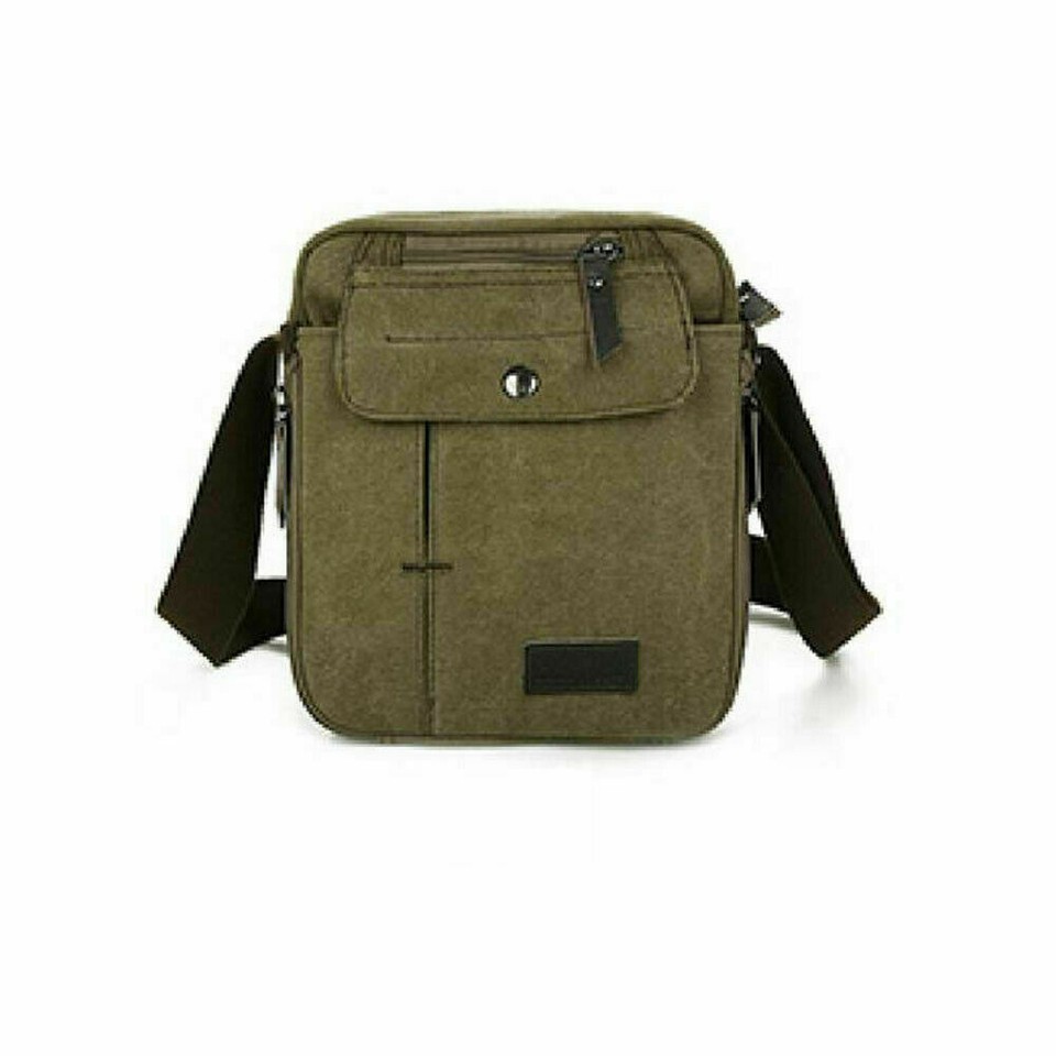 Vintage Mens Nylon Cross Body Bag Messenger Shoulder Book Bags School Satchel Ebay