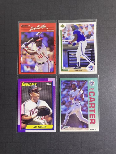 Joe Carter Baseball Card Lot - Cleveland Indians / Toronto Blue Jays (1 ...