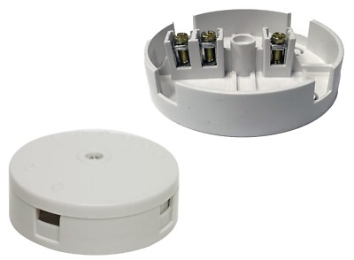30A Junction Box 3 Terminals White Electrical Connection Fitting ...