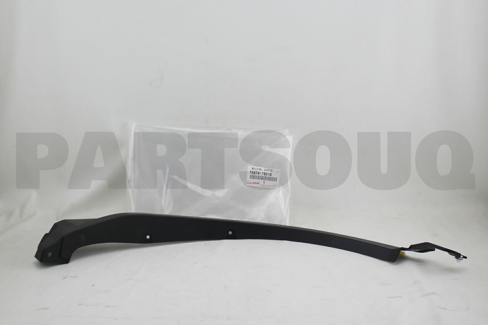 7587478010 Genuine Toyota MOULDING, QUARTER PANEL WHEEL OPENING, LH ...