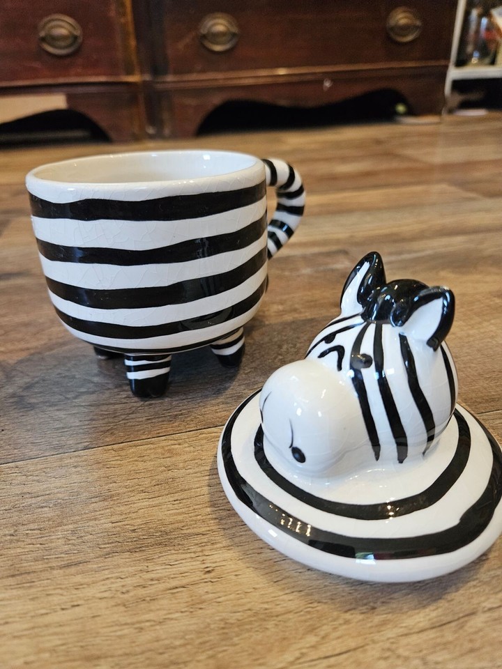 Unique Zebra Tea Cup | eBay