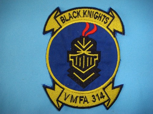 VIETNAM WAR PATCH, USMC MARINE FIGHTER ATTACK SQ VMFA-314 "BLACK ...