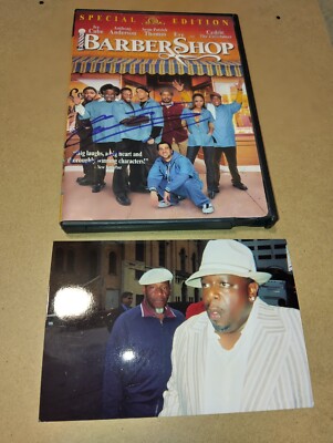Barbershop DVD Movie 2002 Cedric the Entertainer Signed Autograph | eBay