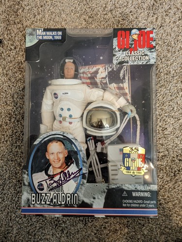 Autographed GI Joe Classic Collection Buzz Aldrin Action Figure | eBay