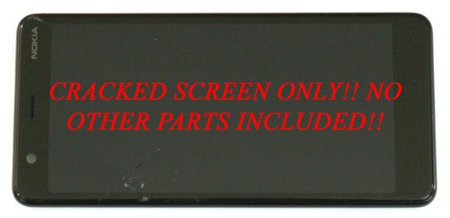 OEM AT&T NOKIA 3.1 A TA1140 REPLACEMENT~WORKING LCD~CRACKED DIGITIZER ...