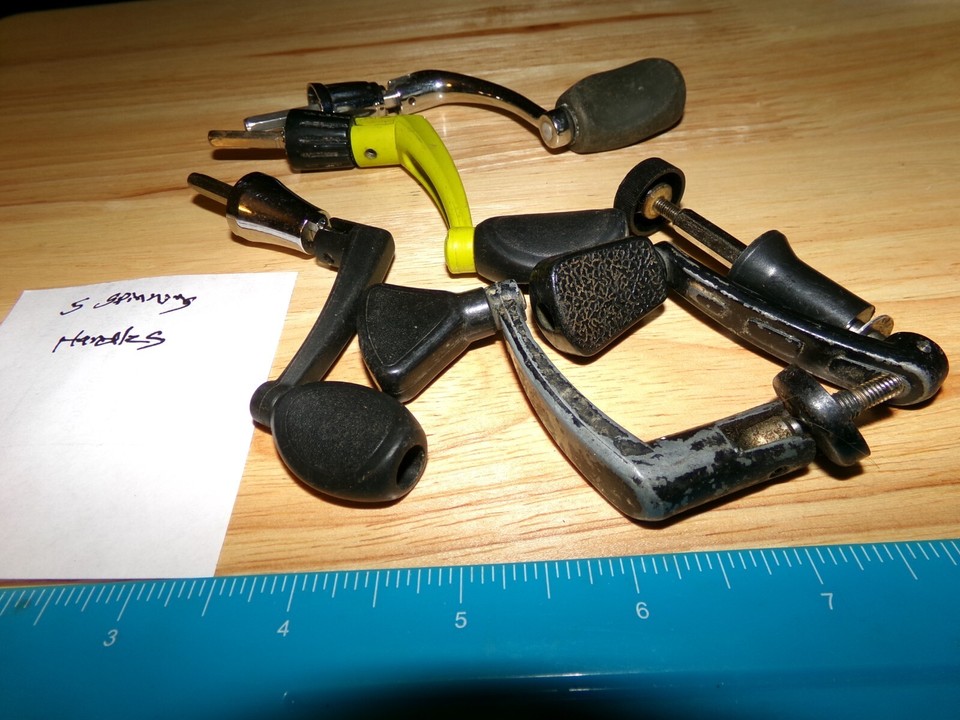 5 SPINNING REEL HANDLES | eBay