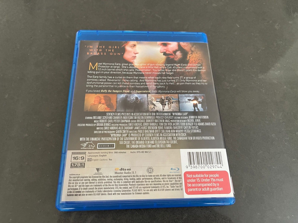 WYNONNA EARP BLU RAY - THE COMPLETE FIRST SEASON - AS NEW - AWESOME ...