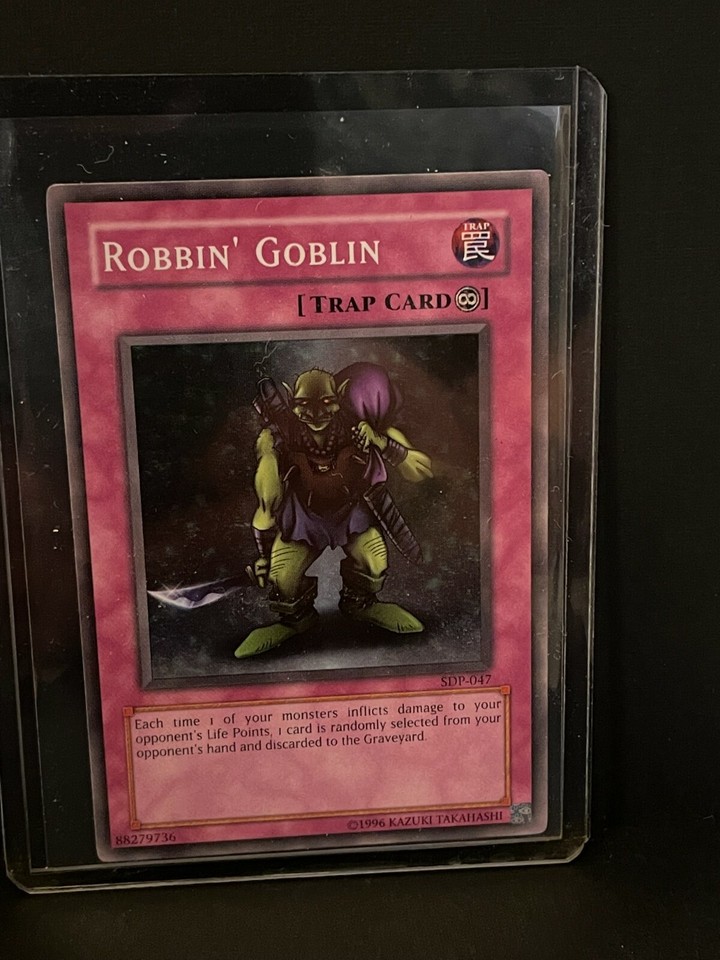 Yugioh Robbin Goblin MRD-135 Metal Raiders Near Mint Pack Fresh Rare ...