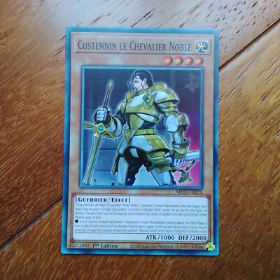 Yu-Gi-Oh ! Custennin le Chevalier Noble MP23-FR275 | eBay