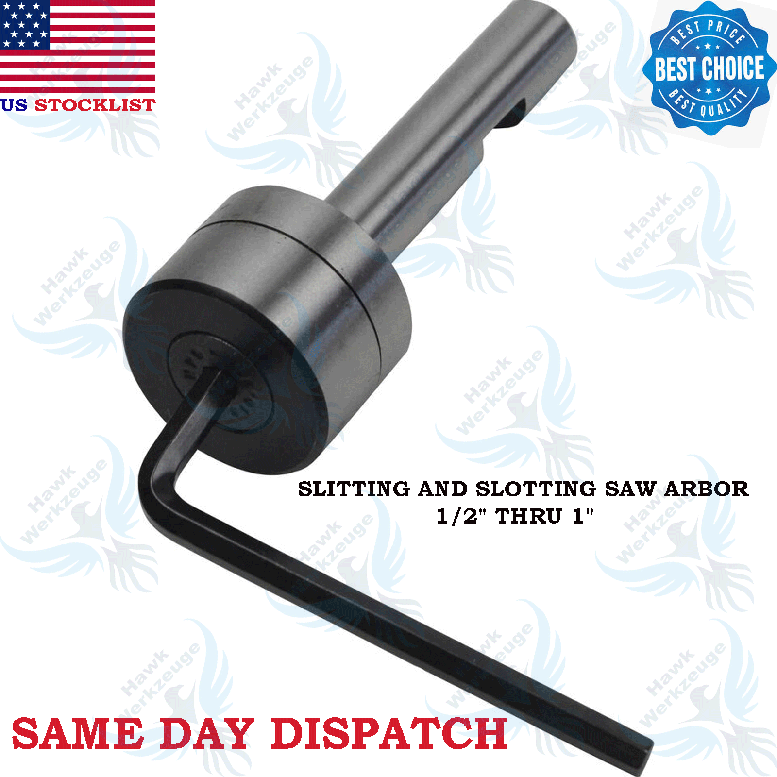 Slitting Saw Arbor Holder 1/2" Shank – Fits 1/2" to 1" Saw Blades | eBay