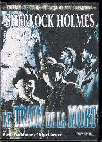 "Sherlock Holmes : Le train de la mort" - Basil Rathbone (1946) | eBay