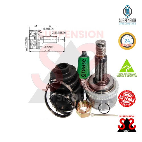 Wheel Side Cv Joint Kit, Drive Shaft Suit HYUNDAI i30 2.0 49501-AA100 ...