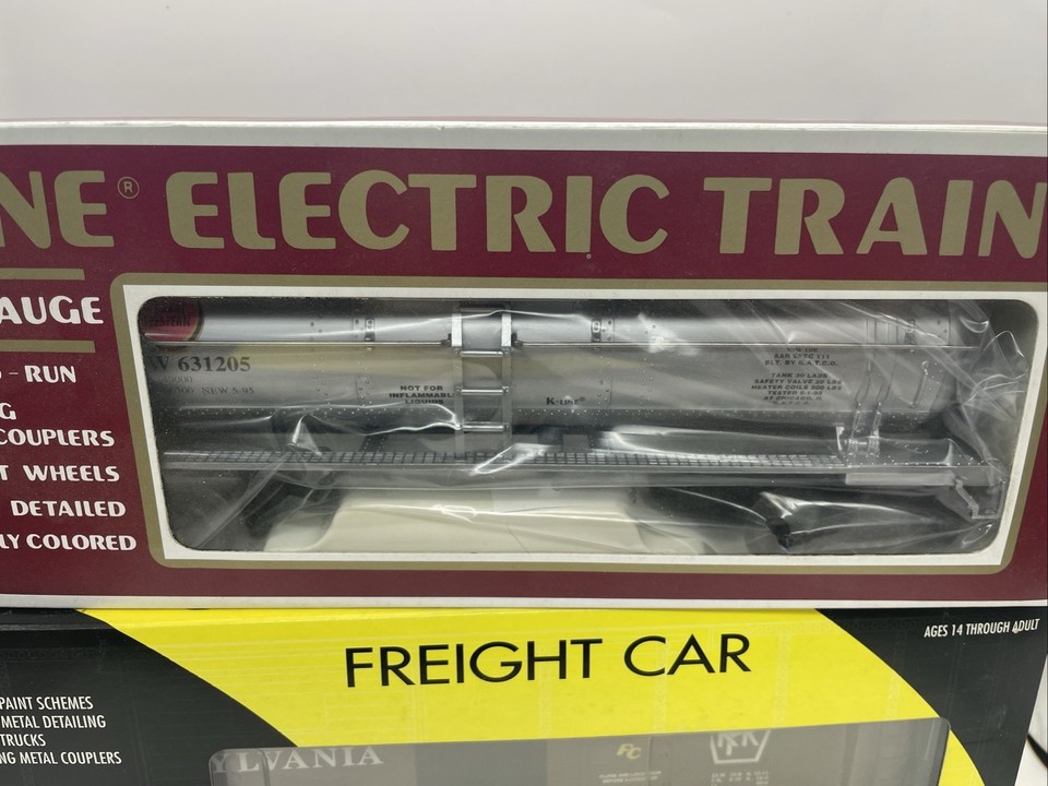 K-Line O Gauge Lot of 3 - K631205, 6-22662, 6-22648 - All NEW IN BOX ...